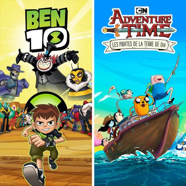 Ben 10 et Adventure Time sur PS4 - PSSurf